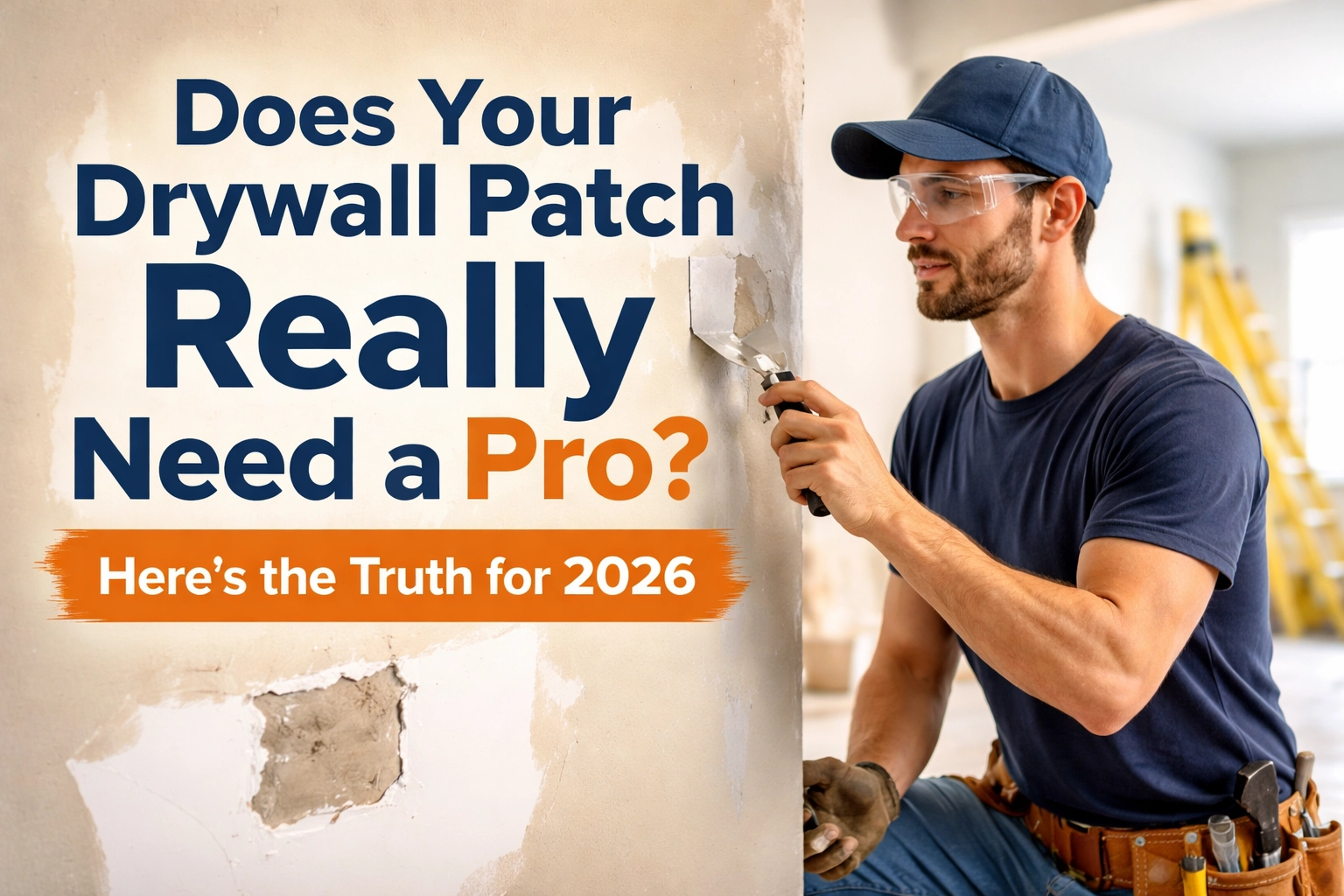 Patch: When to DIY or Hire a Professional - Drywall Patch Guys